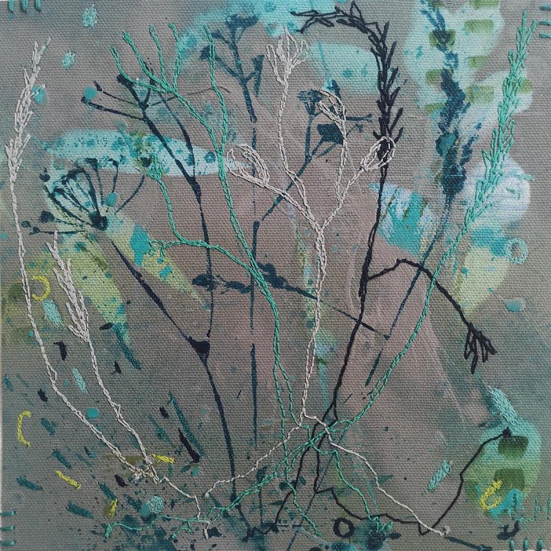 Textile artworks by British textile artist Ellie Hipkin