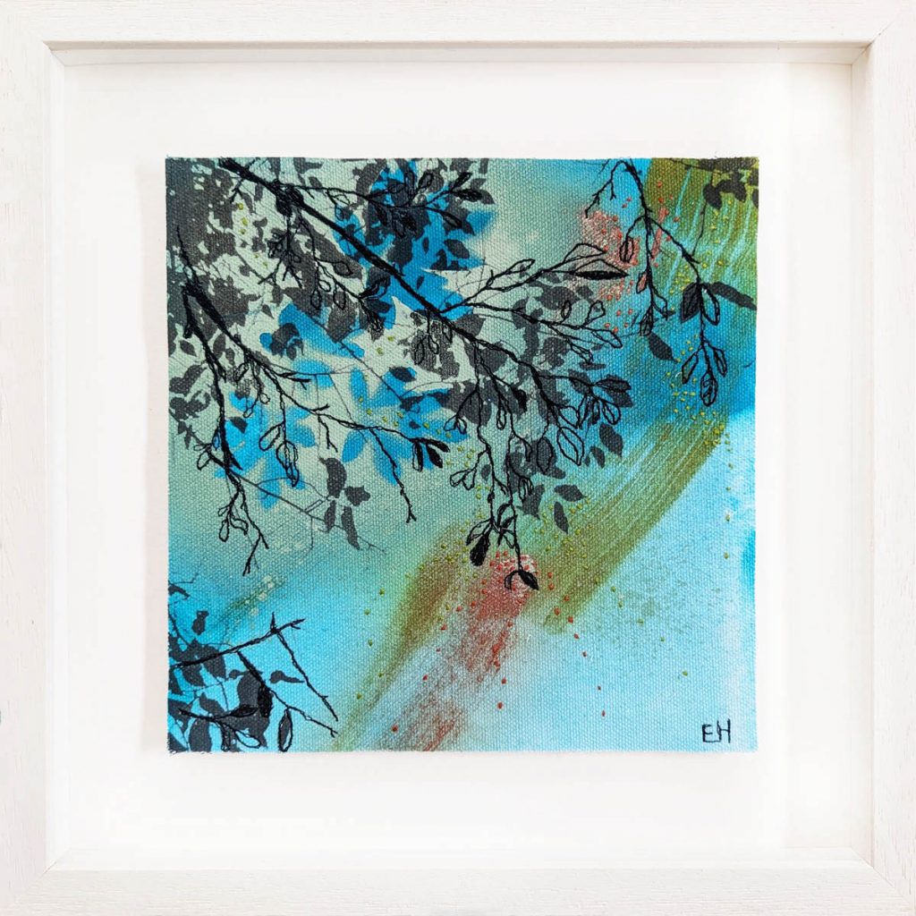 Textile art by British textile artist Ellie Hipkin
