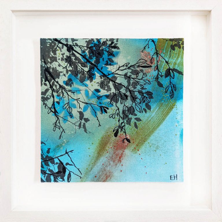 Textile art by British textile artist Ellie Hipkin